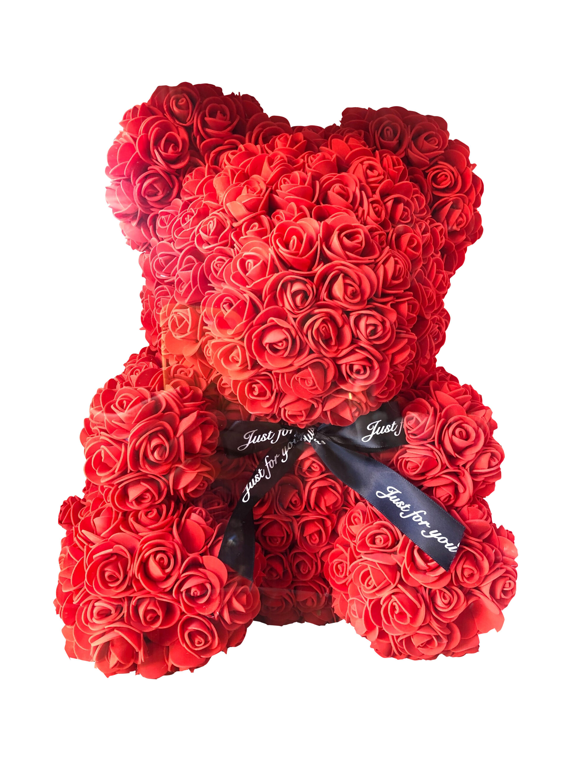 Αρκουδάκι από τριαντάφυλλα Red - Mathioudakis Flowers